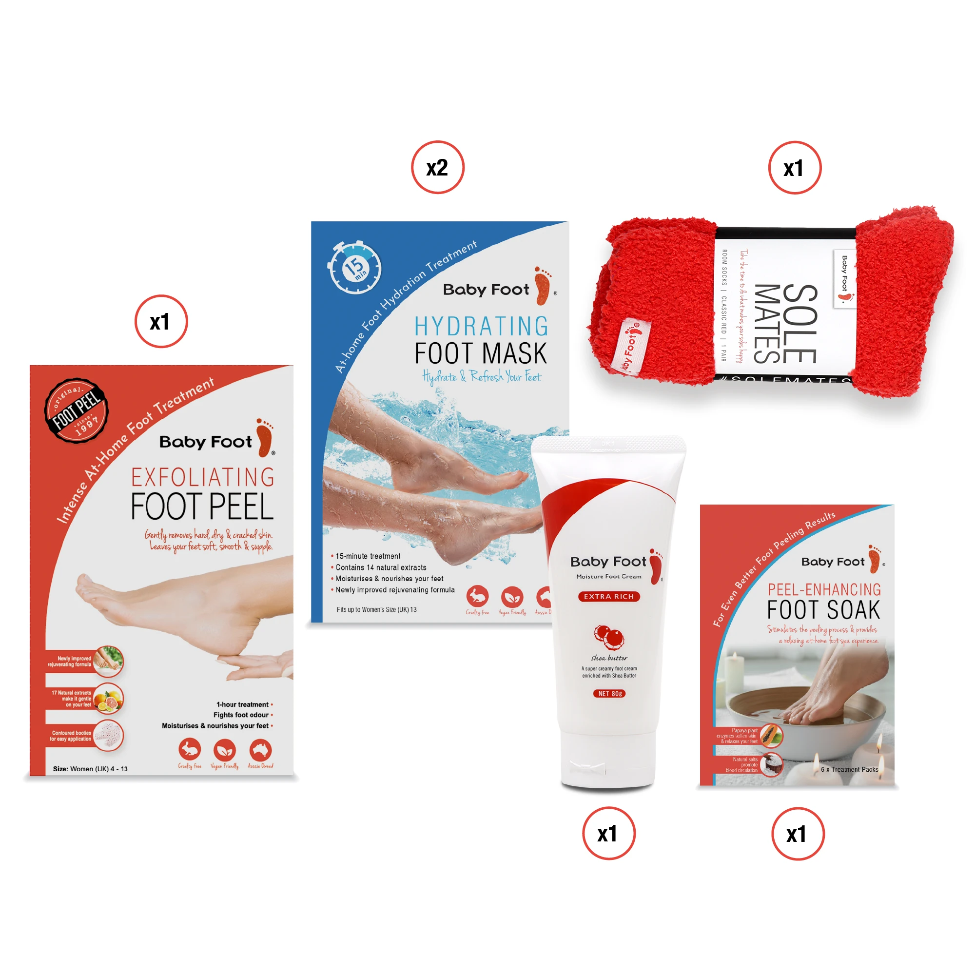 3 Month Baby Foot® Treatment Plan ($50 p/month) - Baby Foot